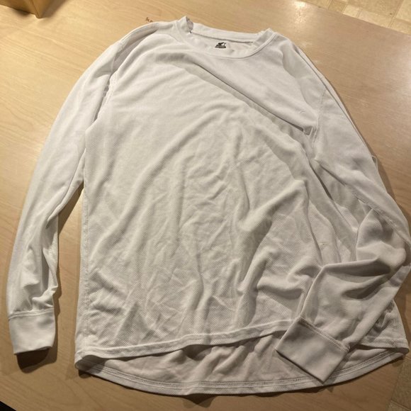 dri star | Shirts | Dri Star Mens Large Base Layer Shirt White Long ...